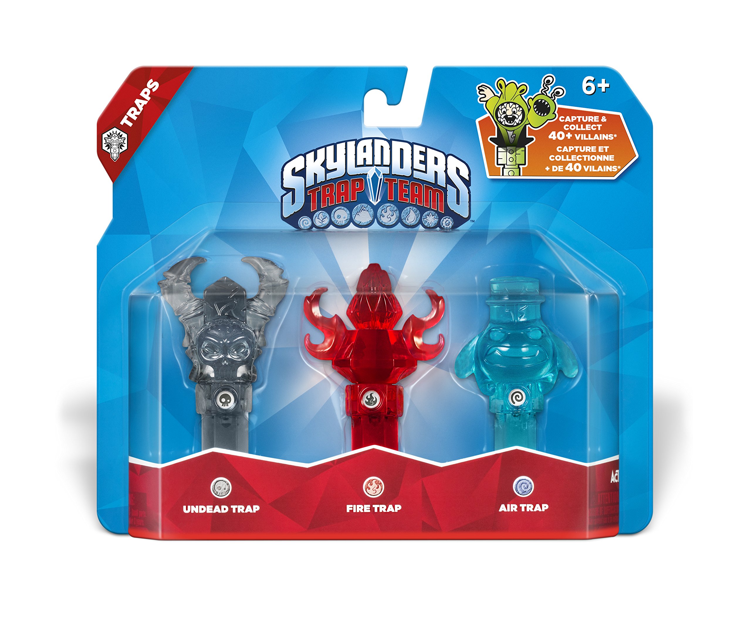 Skylanders Trap Team: Air, Undead, & Fire Trap - Triple Trap Pack