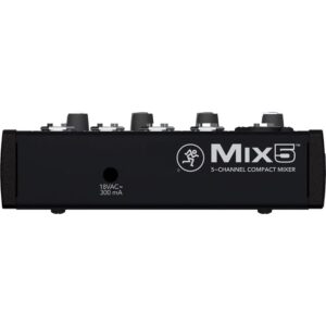 Mackie Mix5 5-Channel Compact Mixer