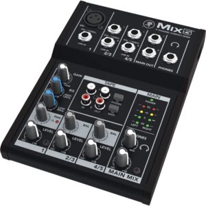 Mackie Mix5 5-Channel Compact Mixer