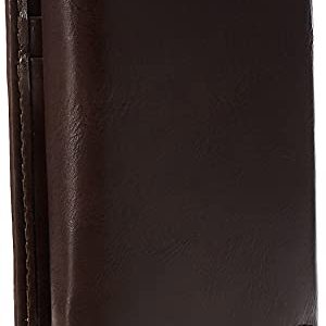 Columbia Men's RFID Blocking Lofton Trifold Security Wallet, Brown, One Size