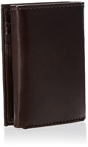 Columbia Men's RFID Blocking Lofton Trifold Security Wallet, Brown, One Size