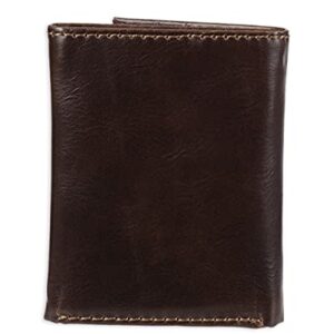 Columbia Men's RFID Blocking Lofton Trifold Security Wallet, Brown, One Size