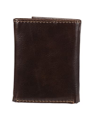 Columbia Men's RFID Blocking Lofton Trifold Security Wallet, Brown, One Size