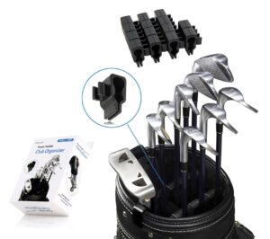 golf club organizers 14pcs 1set clip power holder to protect iron putter on bag by i & plus