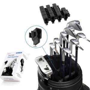 Golf Club Organizers 14pcs 1set Clip Power Holder to Protect Iron Putter on Bag by i & Plus