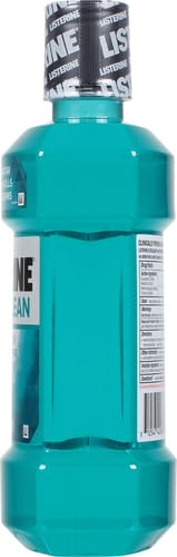 Listerine Ultraclean Oral Care Antiseptic Mouthwash, Everfresh Technology to Help Fight Bad Breath, Gingivitis, Plaque & Tartar, ADA-Accepted Tartar Control Oral Rinse, Cool Mint, 1.5 L