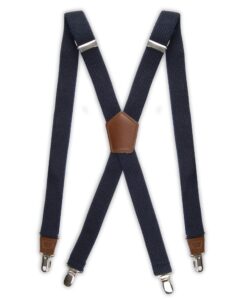 dockers men's solid x-back suspender