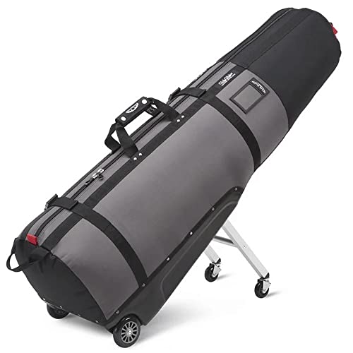 Sun Mountain 2020 ClubGlider Journey Golf Travel Bag (BLACK-GUNMETAL)