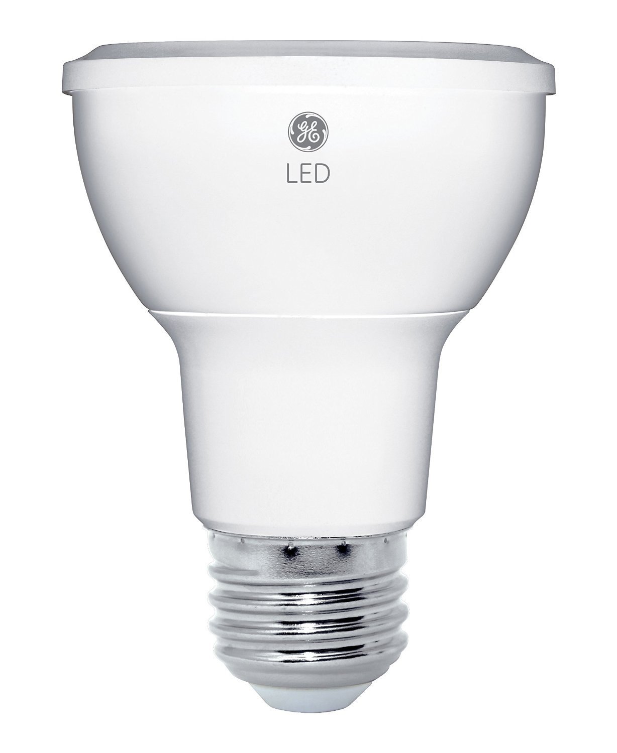 GE Lighting 33851 Energy-Smart LED 7-watt, 470-Lumen R20 Bulb with Medium Base, Soft White, 1-Pack