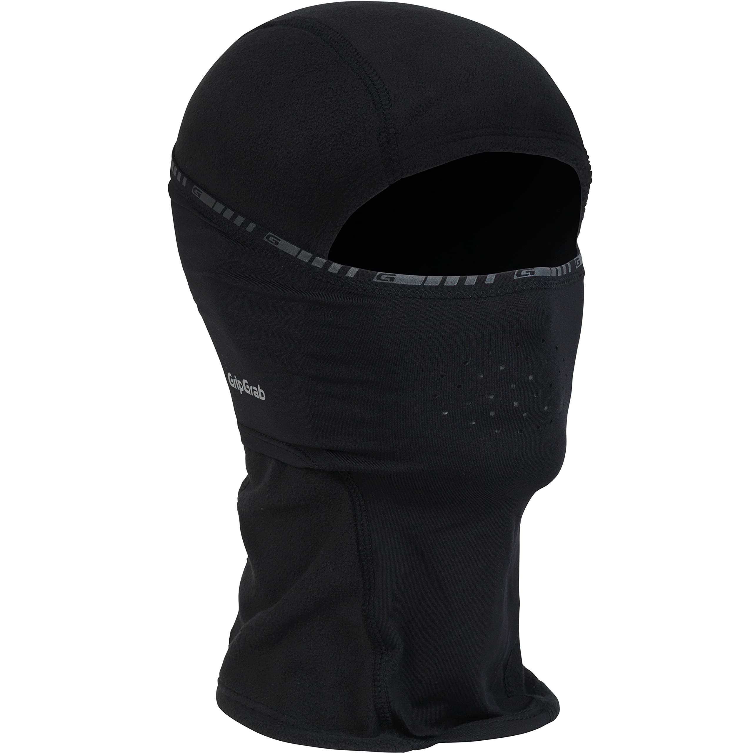 GripGrab Thermal Winter Cycling Balaclava Cold Weather Cycling Hat Biking Mask Winter Full Face Balaclava Biking Face Mask Black