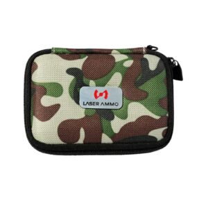 laser ammo camoflage carrying case- convieniently store all of your surestrike kit parts in one place