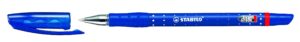 stabilo exam grade ballpoint pen - blue (pack of 3)