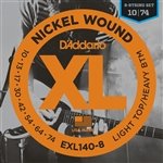 d'addario guitar strings 3 pack exl140-8 for 8 string electric guitars