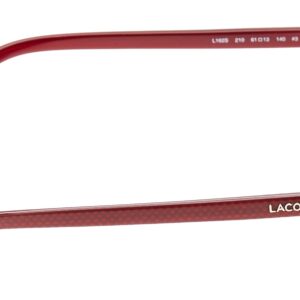 Lacoste Men's L162S Rectangular Sunglasses, Brown/Brown, 61 mm