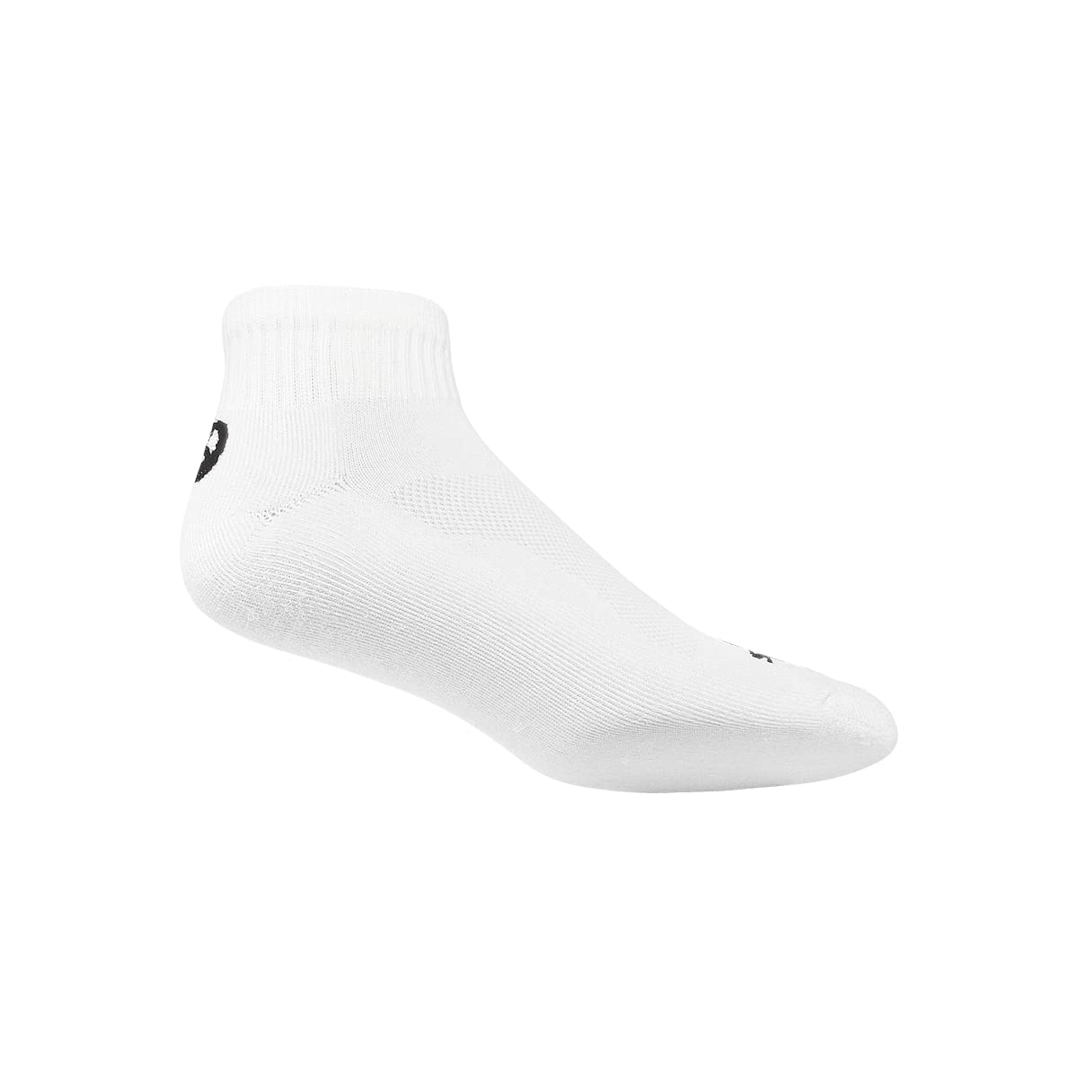 ASICS Cushion Quarter Sock (Pack of 3), X-Large, White