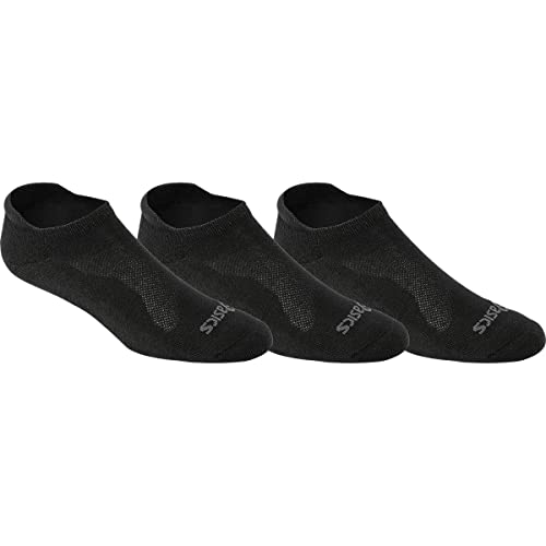 ASICS Cushion Low Cut (3 Pack), Black, Medium