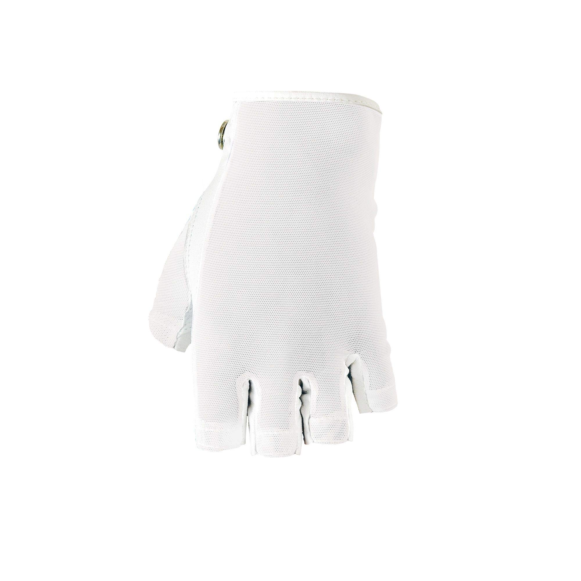 FootJoy Women's StaCooler Sport Golf Glove, White Medium/Large, Worn on Left Hand