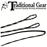 flemish - fast flight plus - replacement recurve bowstring - bow string - actual string length - by traditional gear archery products (multiple sizes) (60")