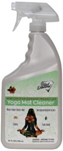 black diamond stoneworks yoga mat spray cleaner: usda certified biobased- essential oils, safe for all type of materials, exercise, pilates, or workout mats. (1 quart)