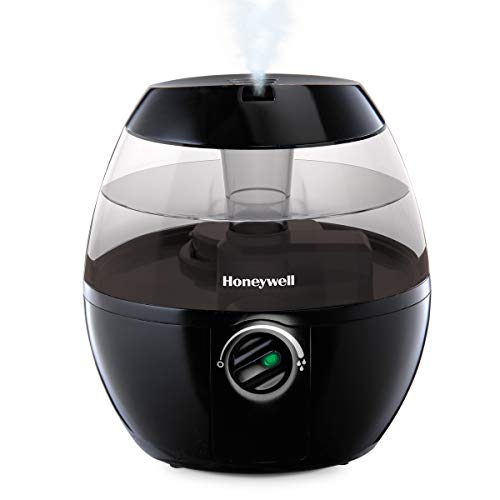 Honeywell HUL520B Mistmate Cool Mist Humidifier Black With Easy Fill Tank & Auto Shut-Off, For Small Room, Bedroom, Baby Room, Office