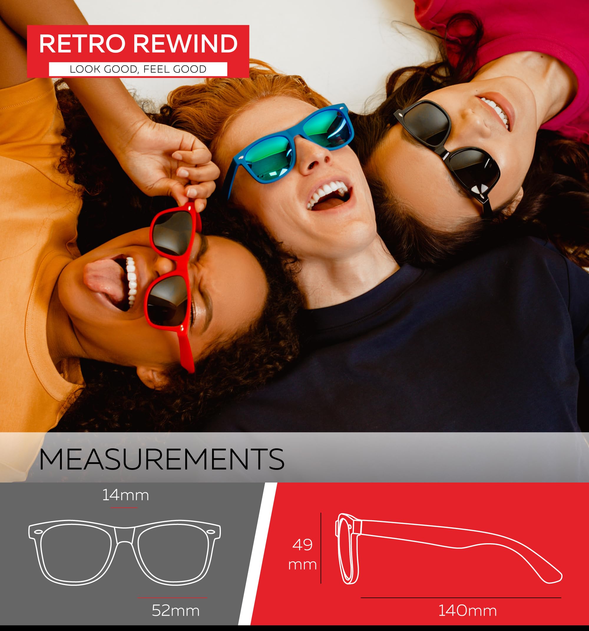 Retro Rewind Classic Sunglasses, White | Smoke Polarized