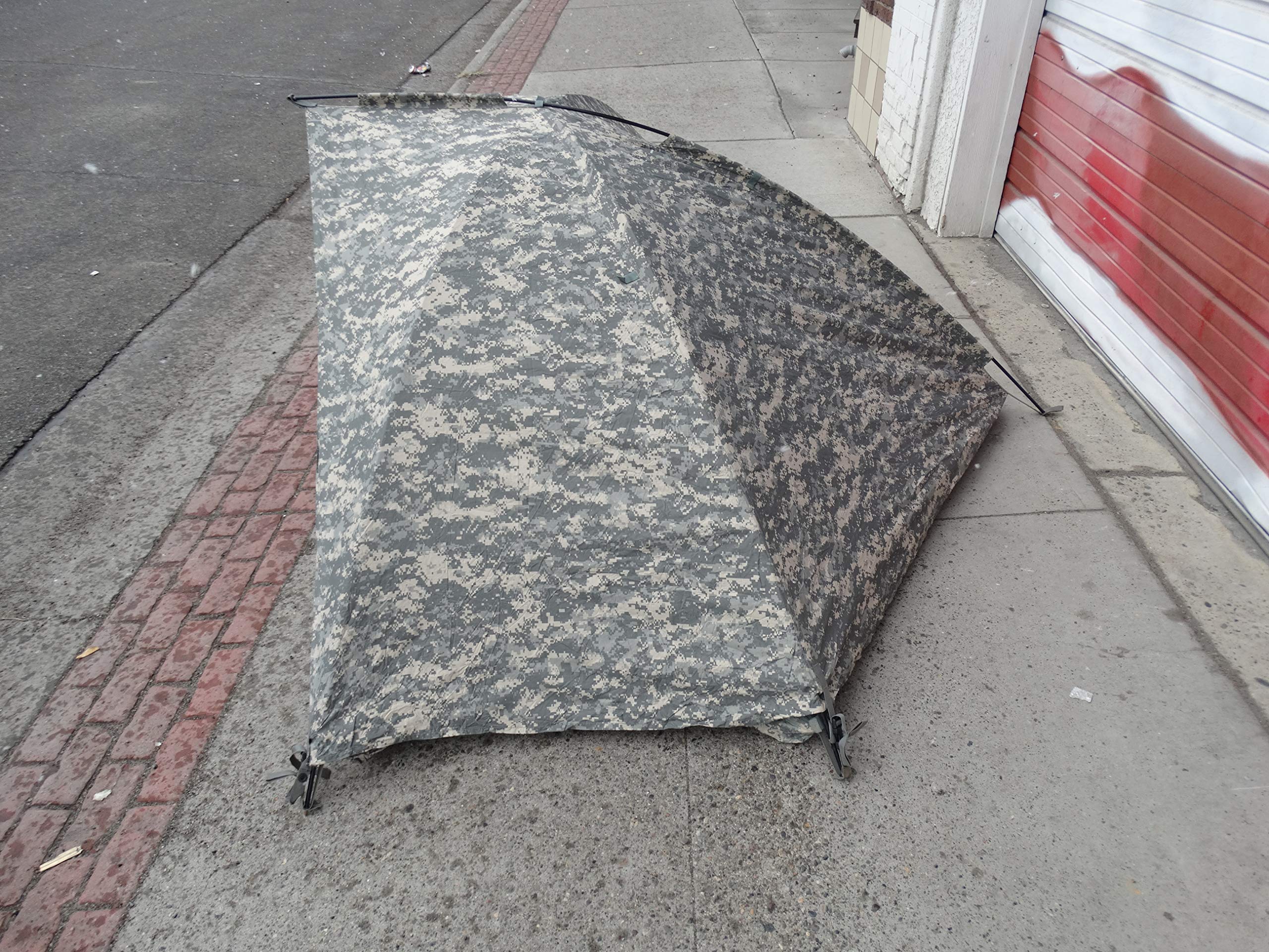 ORC US Army Issue Universal Improved Combat Shelter Tent Complete ACU Digital NSN 8340-01-521-6438