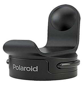 polaroid tripod mount for the polaroid cube, cube+ hd action lifestyle camera – universal metal insert fits all standard tripods