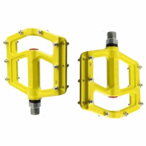 wellgo mg-5 magnesium bmx mountain bike pedals gold