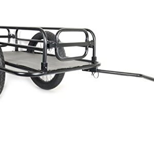 Trail-Monster Cargo Trailer, Matte Black