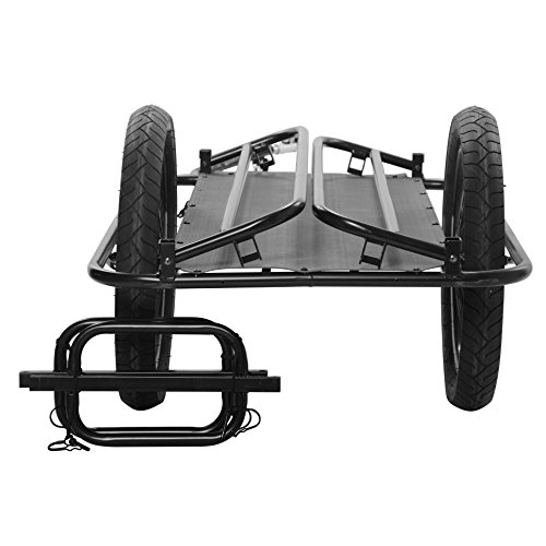 Trail-Monster Cargo Trailer, Matte Black