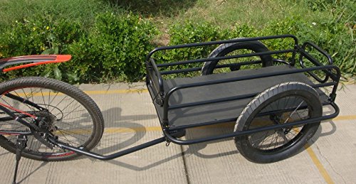 Trail-Monster Cargo Trailer, Matte Black