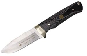 puma sgb mule deer hunter micarta hunting knife with ballistic nylon sheath