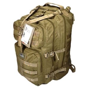 nexpak 21" 3400 cu.in. tactical hunting camping hiking backpack ml121 tan