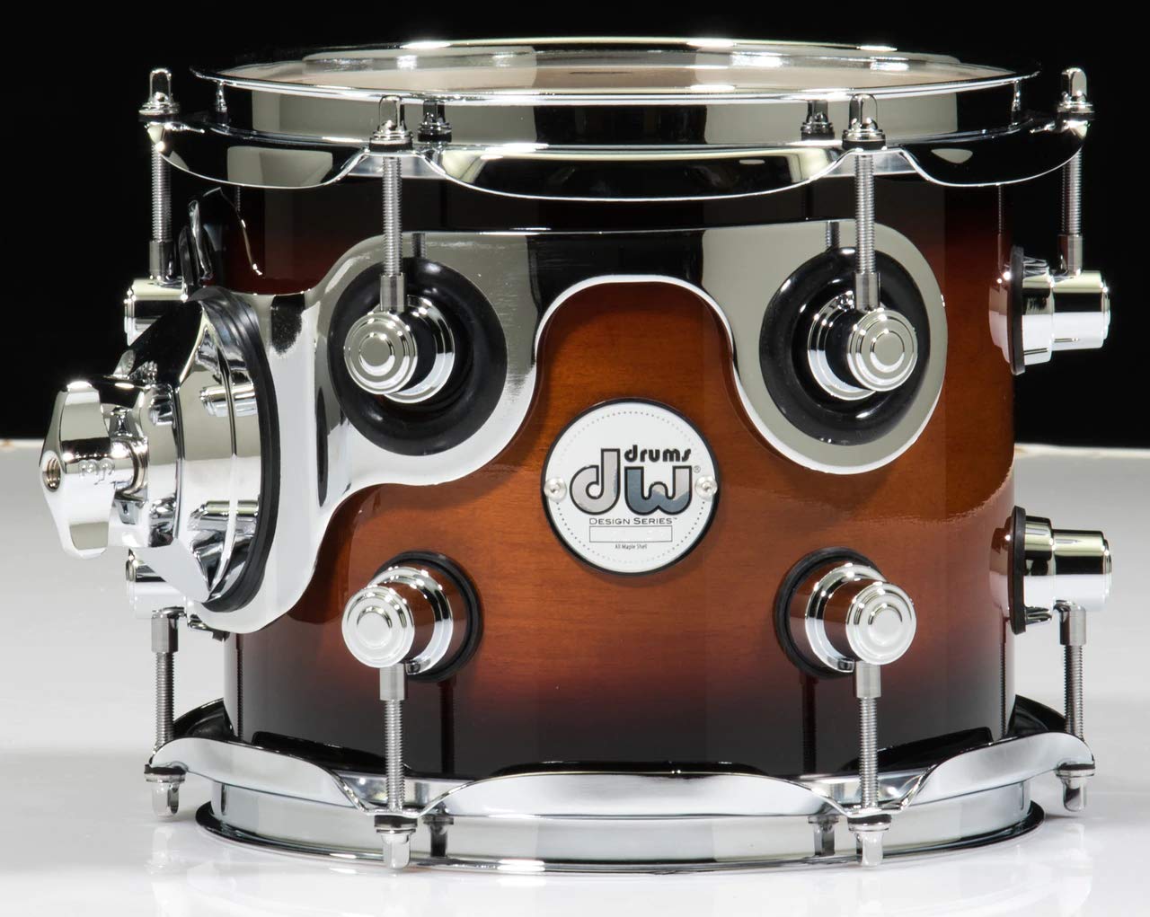 DW Drum Set Rack Tom, Gloss Lacquer (DDLG0708STTB)