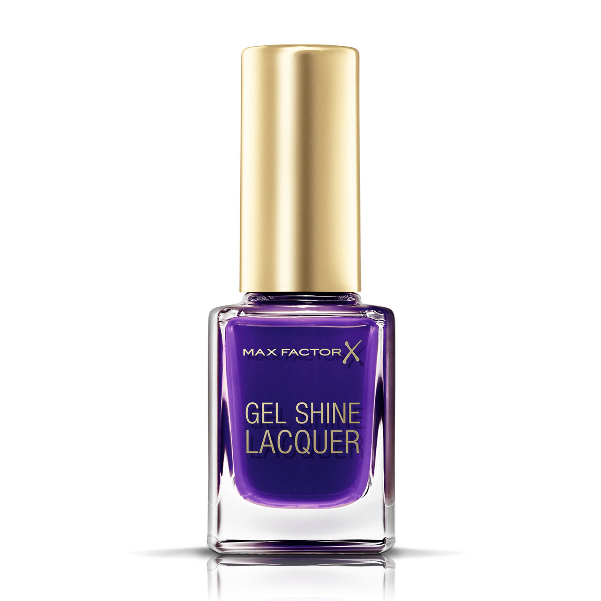 Max Factor Gel shine nail lacquer, 35 lacquered violet for women, 0.37 Ounce