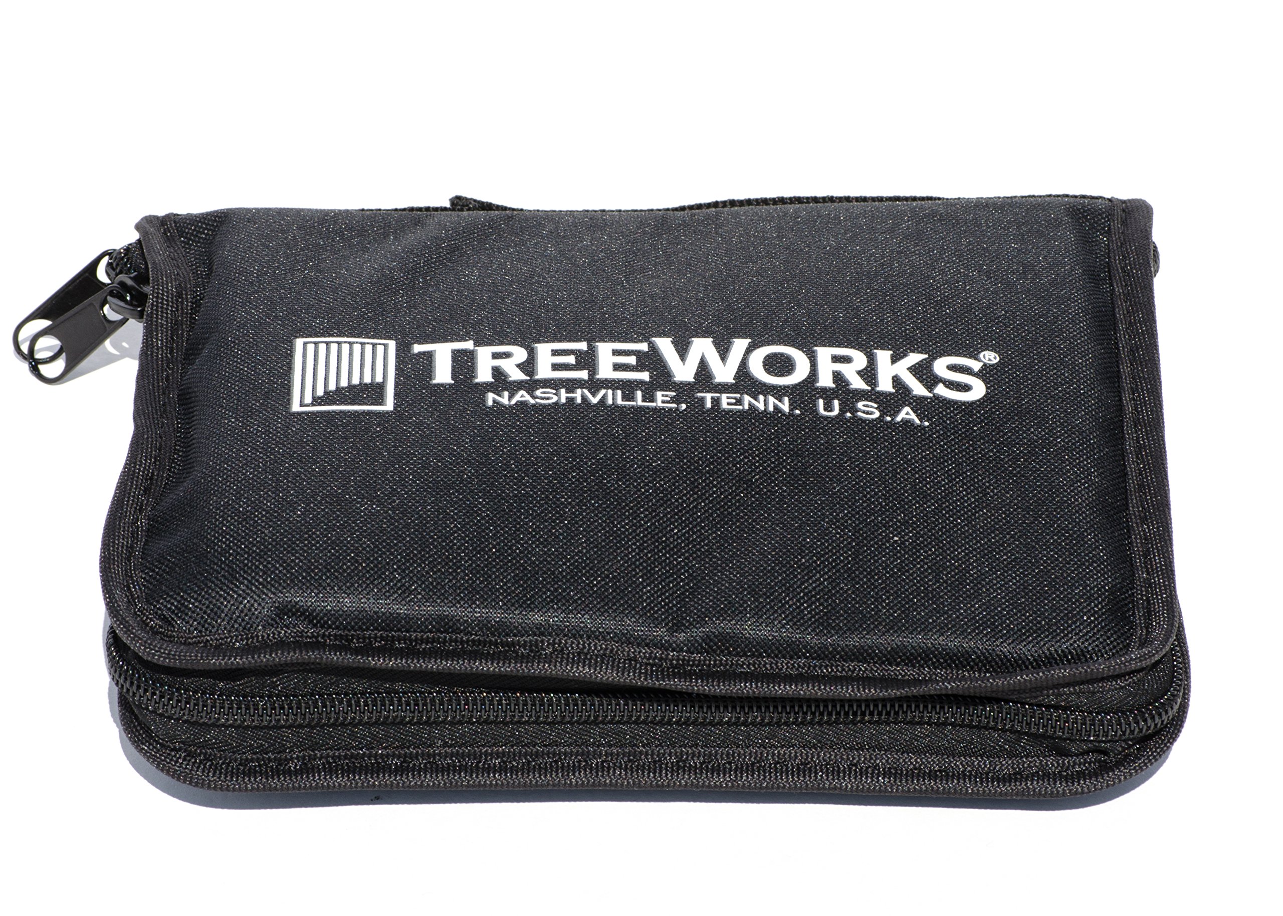 TreeWorks Chimes TRE57BP Made in USA Set of Three Triangles and Beaters with Carrying Case for Storage and Travel