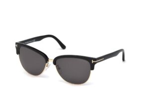 tom ford fany sunglasses in shiny black ft0368 01a 59