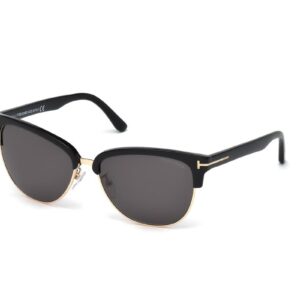 Tom Ford Fany Sunglasses in Shiny Black FT0368 01A 59