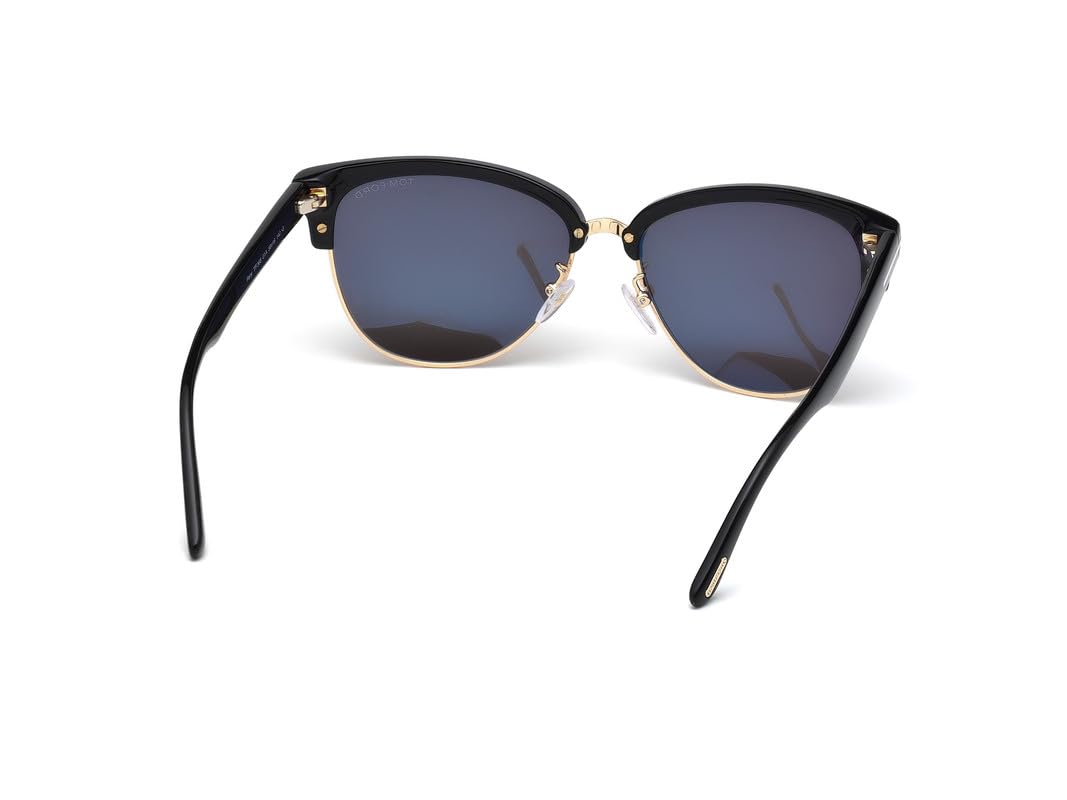 Tom Ford Fany Sunglasses in Shiny Black FT0368 01A 59