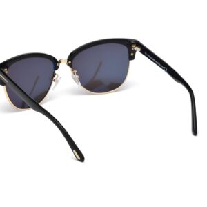 Tom Ford Fany Sunglasses in Shiny Black FT0368 01A 59