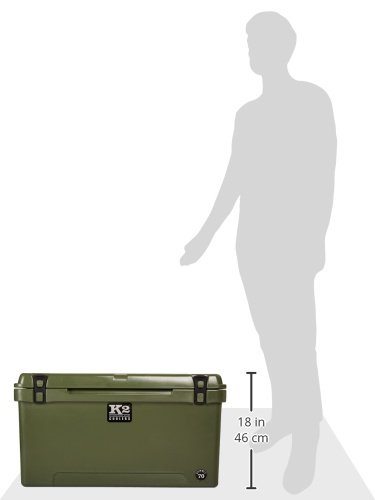 K2 Coolers Summit 70 Cooler, Duck Boat Green