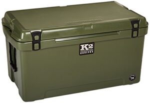 k2 coolers summit 70 cooler, duck boat green