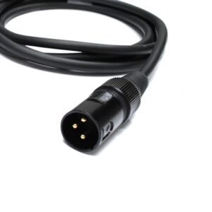 Audio2000's XLR Male to XLR Female Microphone Cable (12 Feet 2Pack)