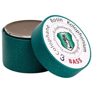 petz vp-05b3 bass bow rosin no.3 - medium