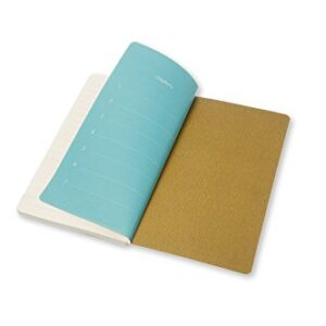 Moleskine Chapters Journal, Slim Large, Ruled, Tawny Olive, Soft Cover (4.5 x 8.25)