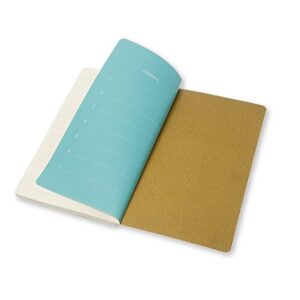 Moleskine Chapters Journal, Slim Large, Ruled, Tawny Olive, Soft Cover (4.5 x 8.25)