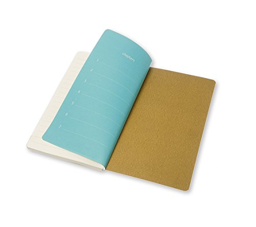 Moleskine Chapters Journal, Slim Large, Ruled, Tawny Olive, Soft Cover (4.5 x 8.25)