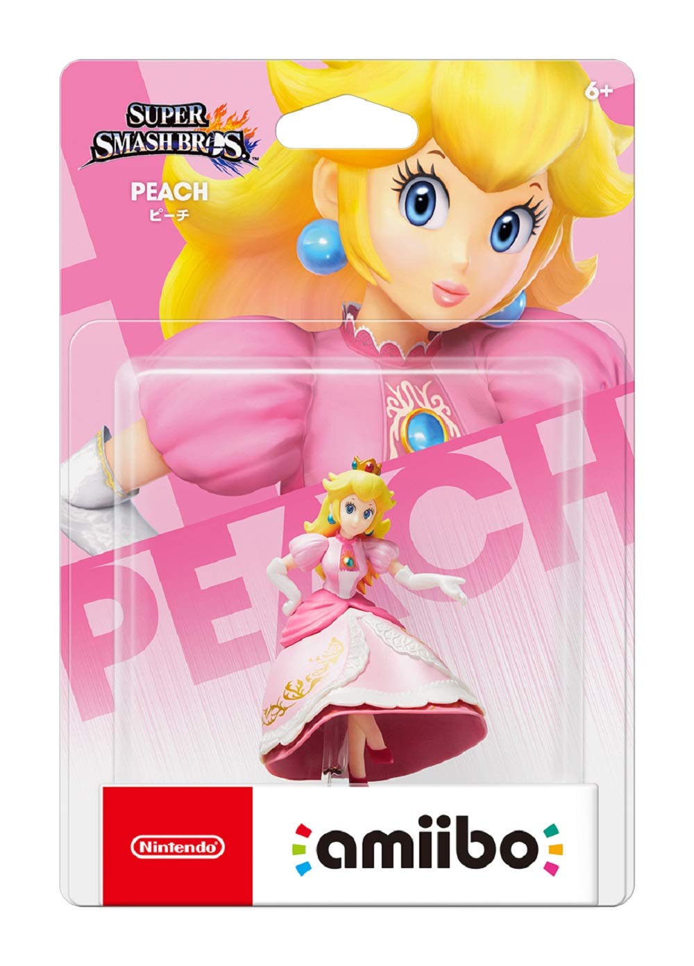 Nintendo Peach Amiibo - Japan Import - Super Smash Bros Series - Switch