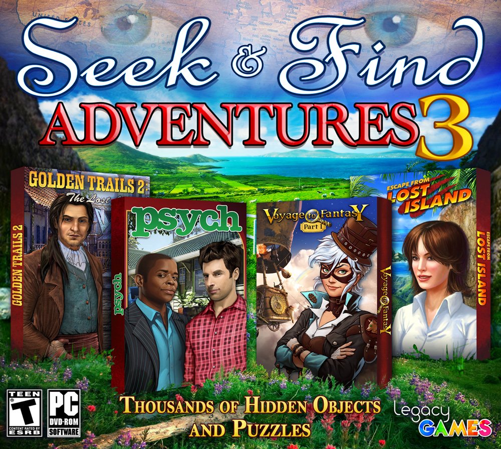 Seek and Find Adventures 3 (4 Game Pack)