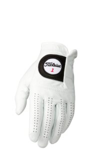 titleist players mens lh pearl, white(medium - large, worn on left hand)